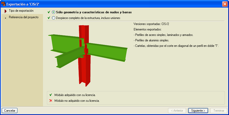 Exportación al formato CIS/2 en CYPECAD de CYPE Ingenieros Exportación al formato CIS/2 en CYPECAD de CYPE Ingenieros