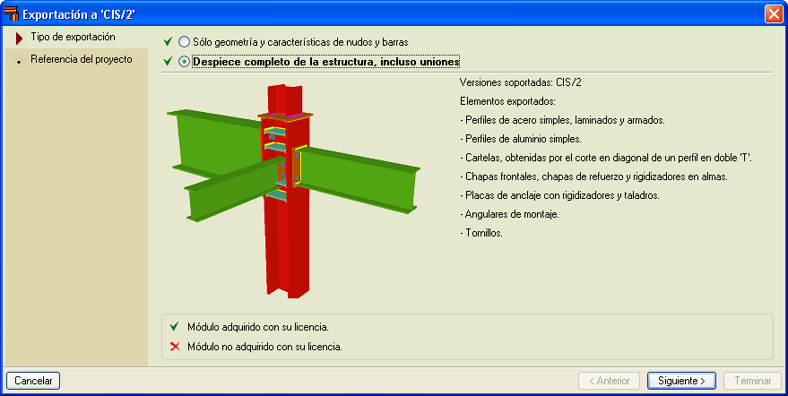 Exportación al formato CIS/2 en CYPECAD de CYPE Ingenieros Exportación al formato CIS/2 en CYPECAD de CYPE Ingenieros